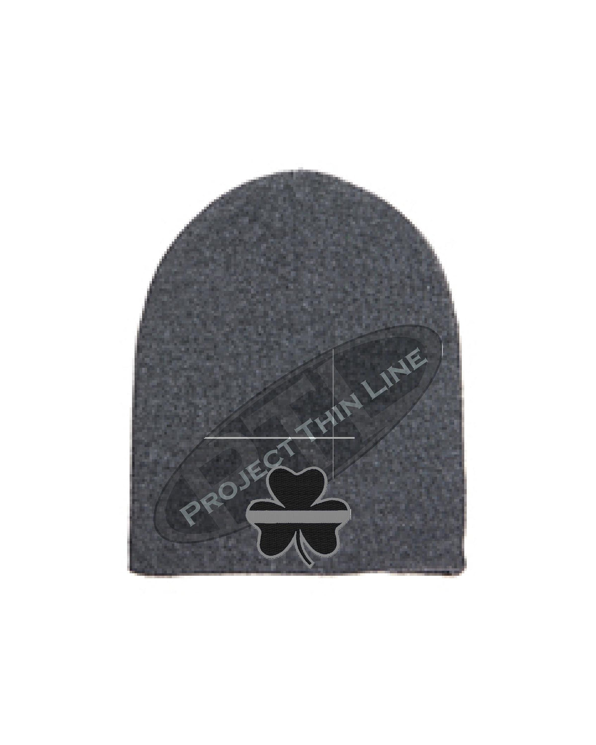 Project Thin Line -TACTICAL Line Shamrock Skull Cap