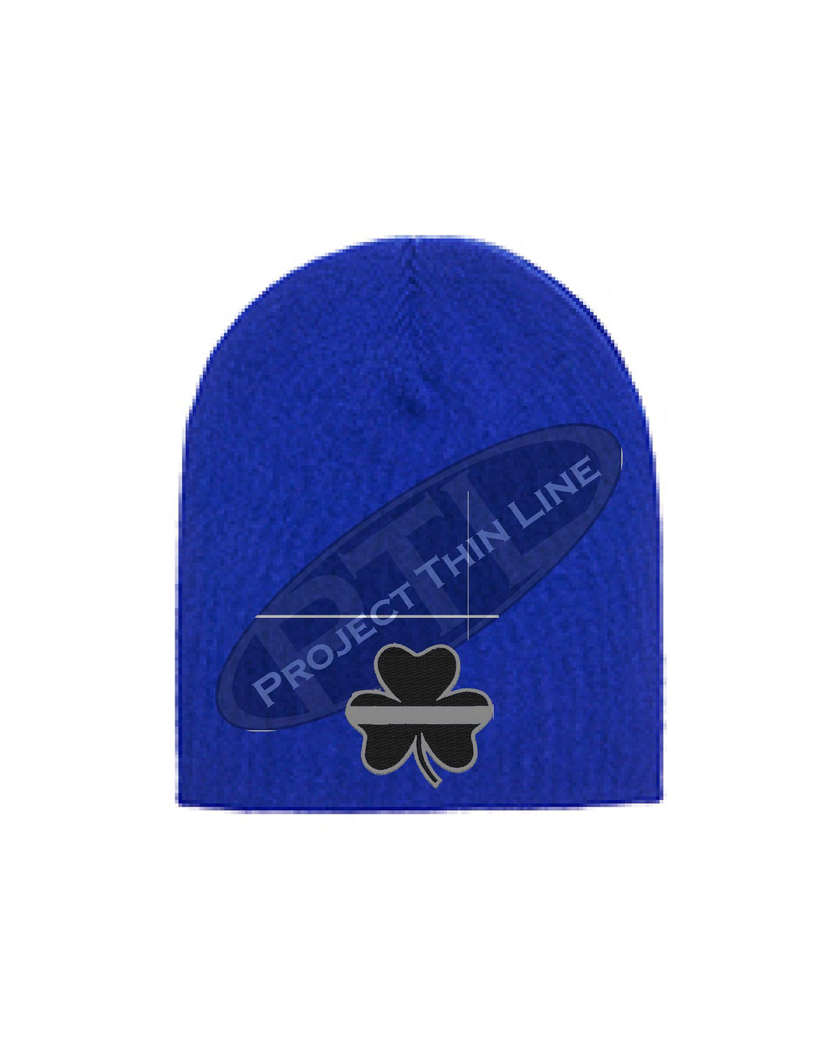 Project Thin Line -TACTICAL Line Shamrock Skull Cap